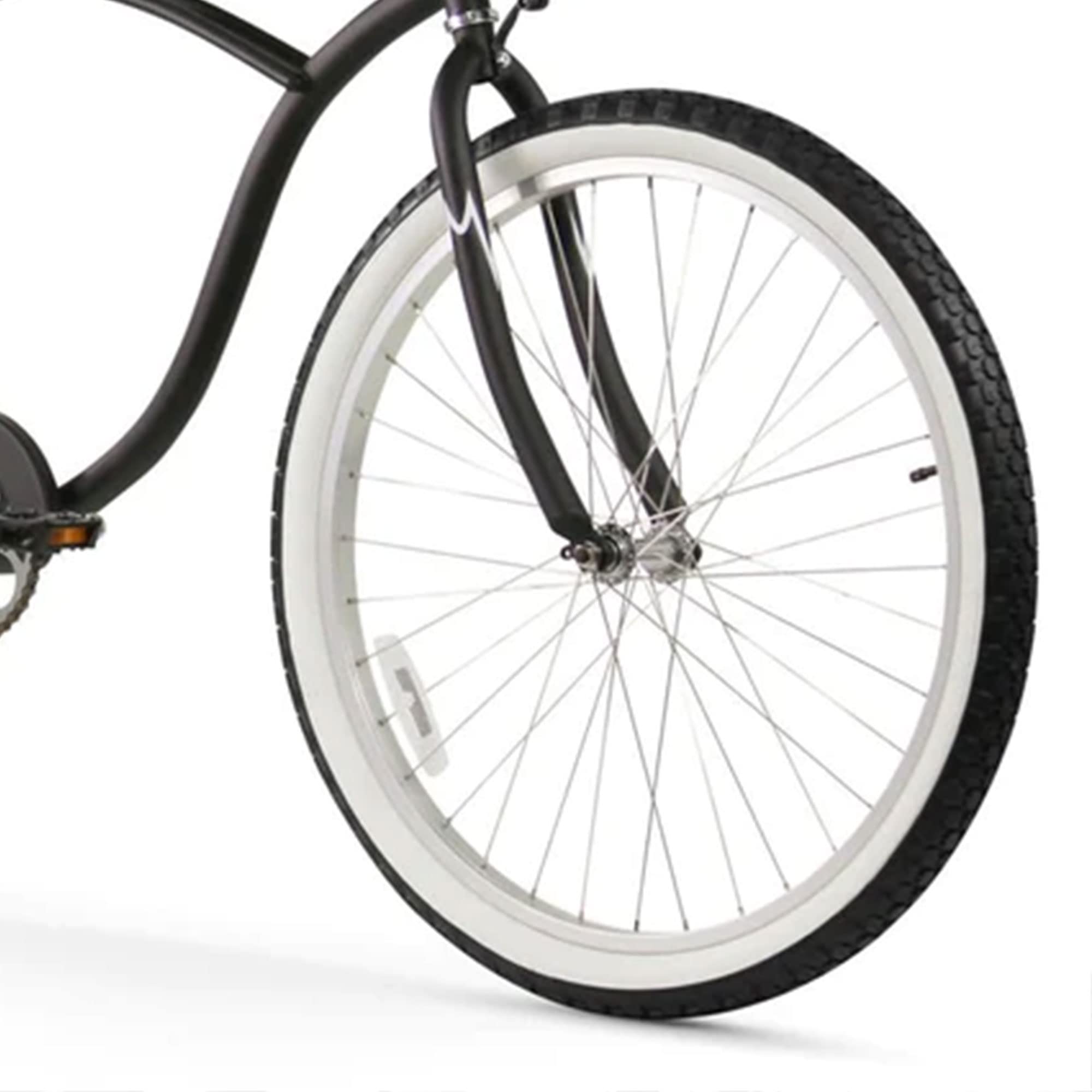 Firmstrong Urban Men's Beach Cruiser Bike, Single Speed Bicycle, 26 Inch Wheels, Matte Black