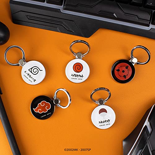 iFace Naruto Shippuden Anime Licensed Universal Smartphone Ring Holder Kickstand Accessory β Stick On Phone Stand/Hand Gripper Compatible with iPhone, Samsung Galaxy, etc. - Sharingan Symbol