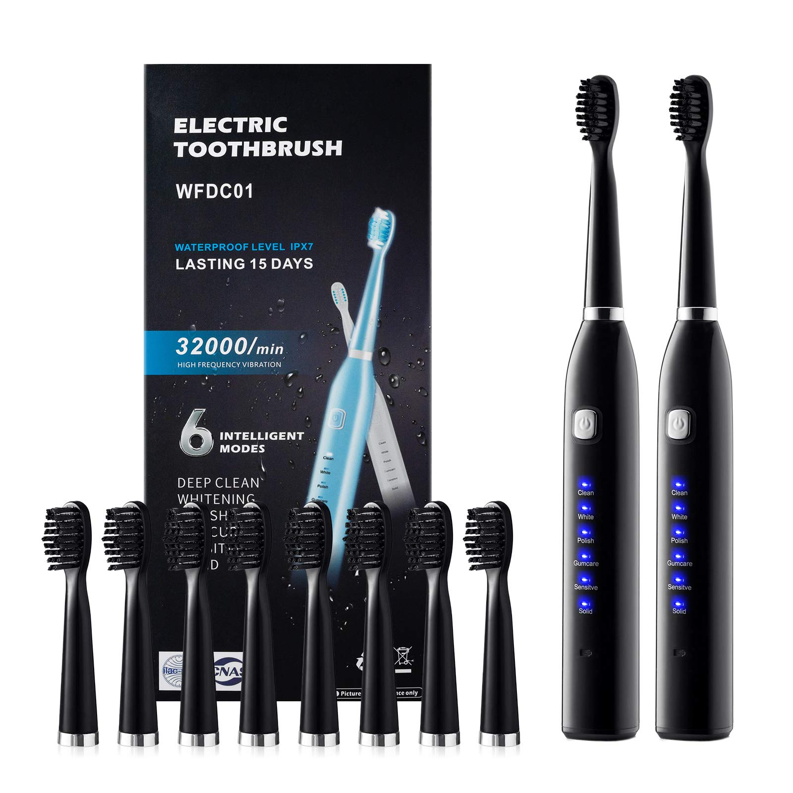 MBVBN Electric Toothbrush, Adult Rechargeable Toothbrush