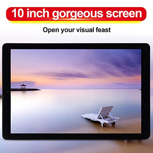 GLOGLOW Kids Tablet, High Definition US Plug 100‑240V 8 Core Processor Long Battery Life Toddler Tablet for Home (US Plug)