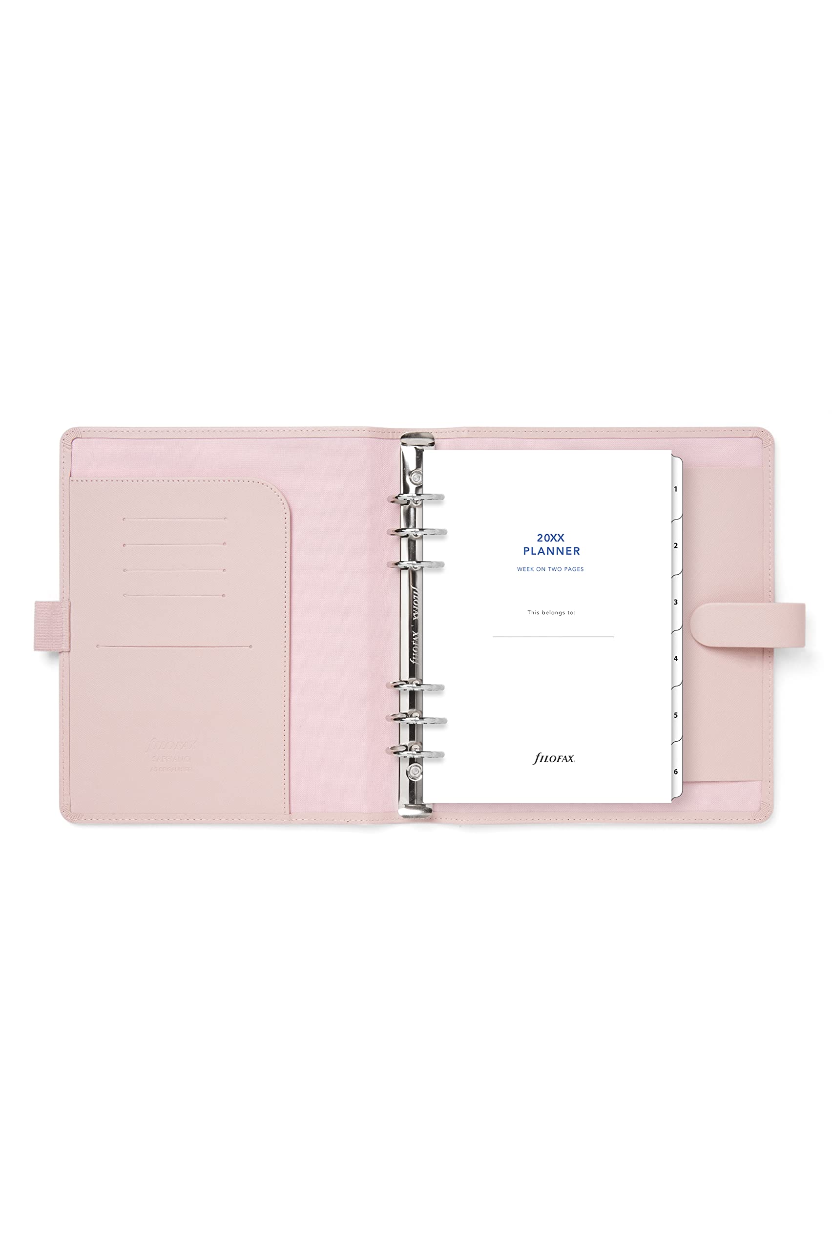 Filofax,2019 A5 Saffiano metallic violet organiser