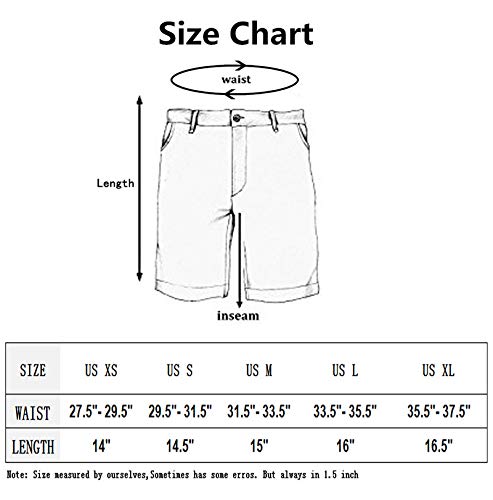 EVERWORTH Men's Solid Gym Workout Shorts Bodybuilding Running Fitted Training Jogging Short Pants with Zipper Pocket Black XL