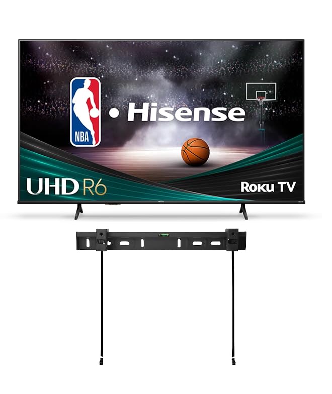 Hisense 32H4030F3 32-Inch HD 720p Roku Smart LED TV Free Wall Mount (Renewed)