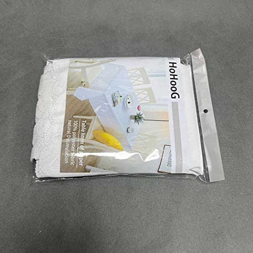 HoHooG Table linen of paper, White
