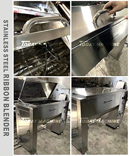 Industrial Cocoa Flour Powder Mixing Machine Ribbon Blender