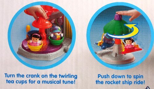 Fisher Price Little People About Discovery - Surprise Sounds Fun Park Ferris Wheel Combo Gift Pack
