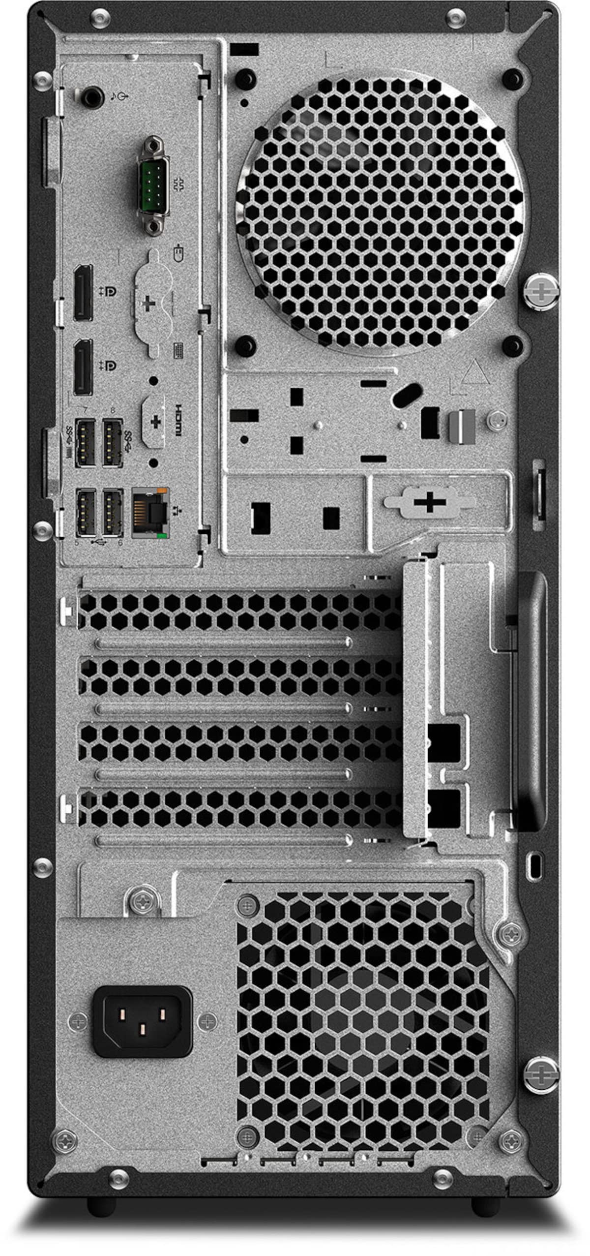 PCSP ThinkStation P330 Workstation, Intel i7-8700 3.20GHz 6-Core, 1TB NVMe M.2 SSD, Intel UHD Graphics 630 (2X Display Ports), Windows 11 Pro (Renewed) (32GB DDR4)