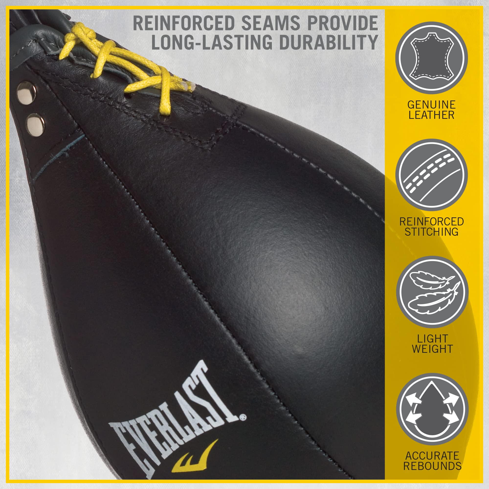Everlast® Leather Speed Bag (EA)