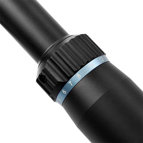 Feyachi Falcon 3-12x40mm Rifle Scope, BDC MOA Reticle Second Focal Plane 1-inch Tube Riflescopes Black Matte