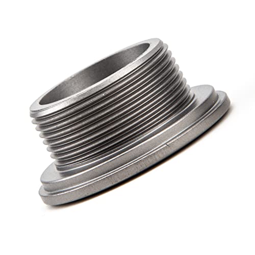 TiTo Titanium Bike Crank Cover M20 Screw Titanium Alloy Bicycle Crank Arm Fixing Bolt Thread Cover Cap for Road Bike MTB(Sandblasting)