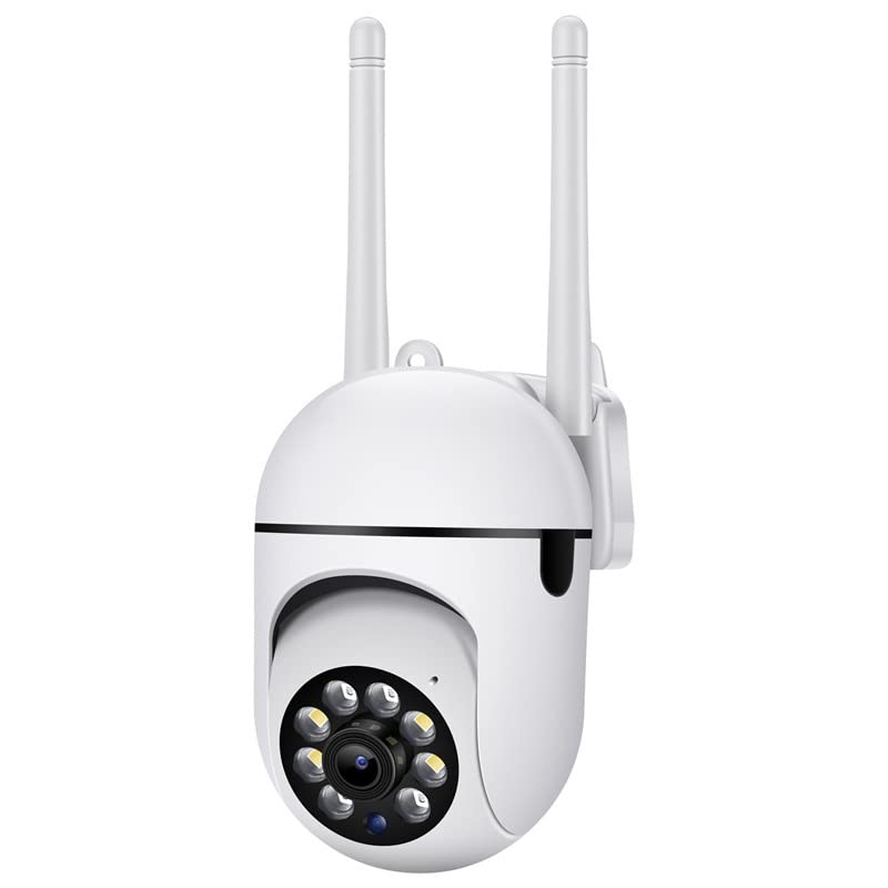 Home Security Camera WiFi 2.4G / 5G Motion Activated Color Night Vision PTZ Wide Angle Surveillance Multi-User P2P Remote Access CCTV Card or Cloud Storage Wired Indoor