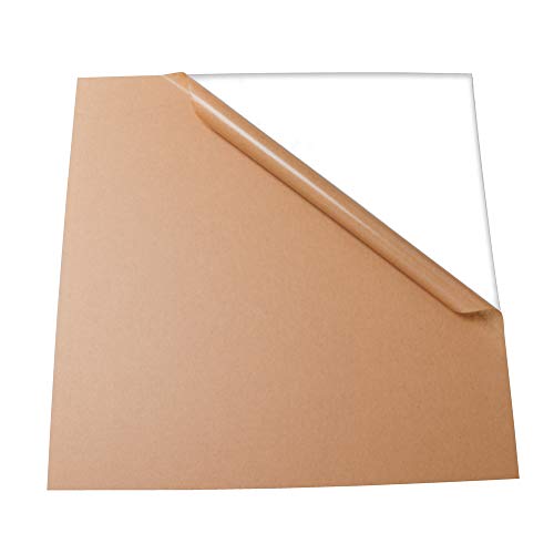 Umootek Acrylic Sheet Clear Cast Plexiglass 12 x 12 inches Square Panel 1/4 Thick (6mm) Clear Plastic Plexi Perspex Plate Panel with Protective Paper for Signs, DIY Display Projects, Craft