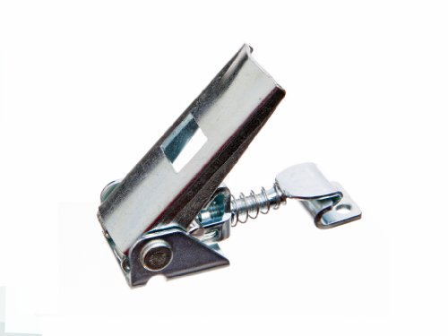 JW Winco Series GN 831 Steel Toggle Latch with Adjustable Grip, Metric Size, Type S, Clamp Size 100, 1000 Newton Holding Capacity, Short