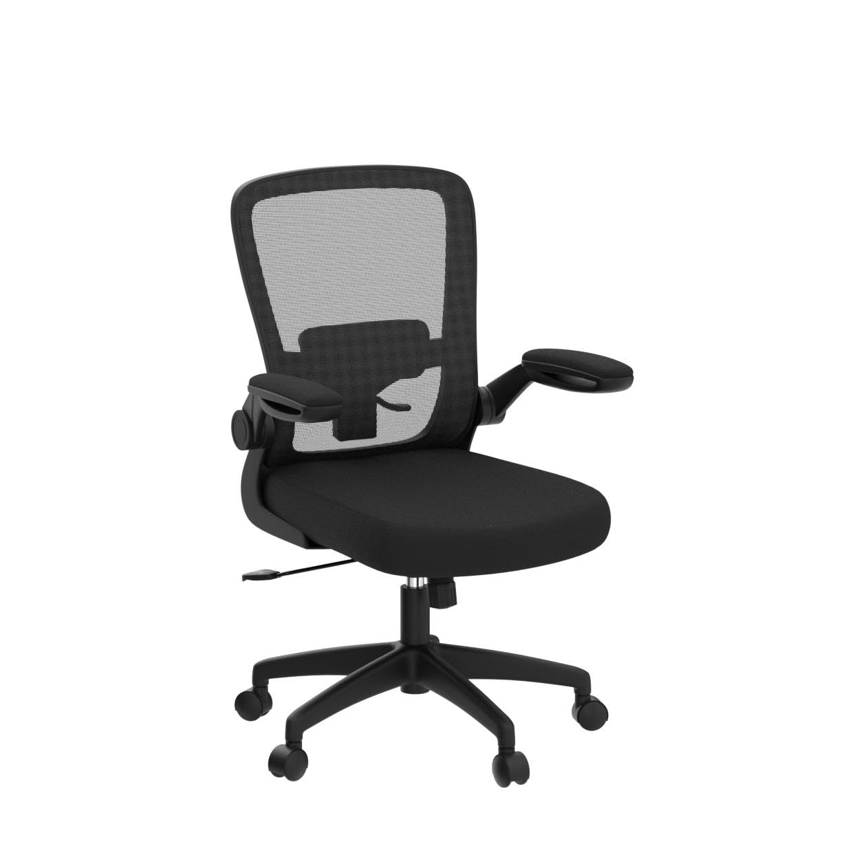 FelixKing Office Chair, Ergonomic Desk Chair Breathable Mesh Chair with Adjustable High Back Lumbar Support Flip-up Armrests, Executive Rolling Swivel Comfy Task Computer Chair for Home Office