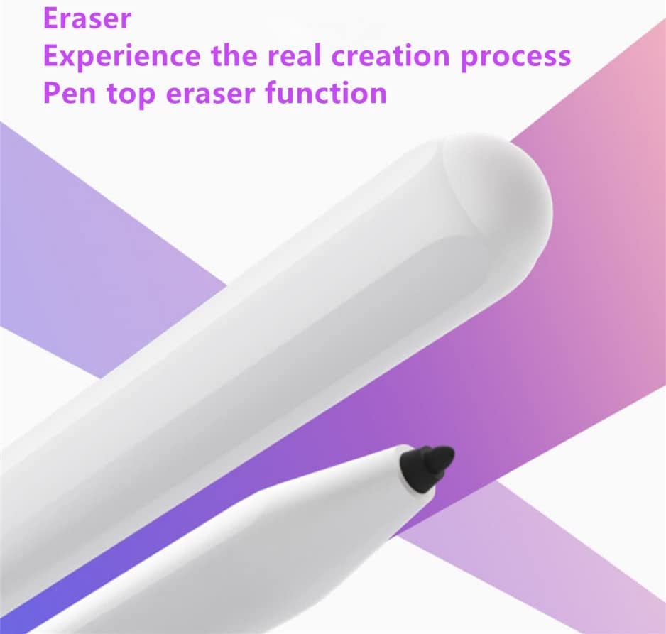 Magnetic Stylus Pen for Remarkable 2, with Eraser Digital,4096 Pressure Sensitivity, Palm Rejection, Remarkable Plus Pen Remarkable2 Stylus Pen with 5*Tips/Nibs (White)