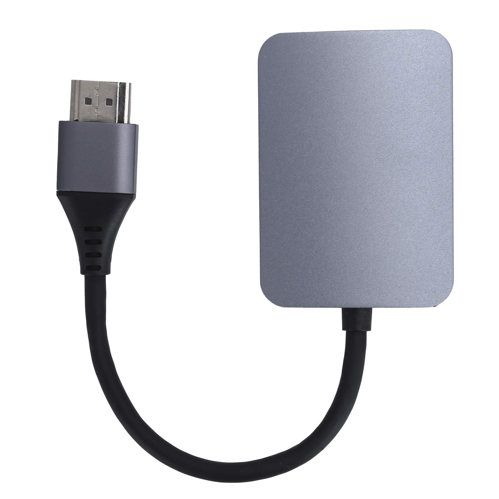 HDMI to VGA with Audio Adapter, 4 in 1 HDMI Converter o HDMIVGAMicro USB+3.5mm Audio Adapter Docking Station, Compatible for Computer, Desktop, Laptop, PC, Monitor, Projector,