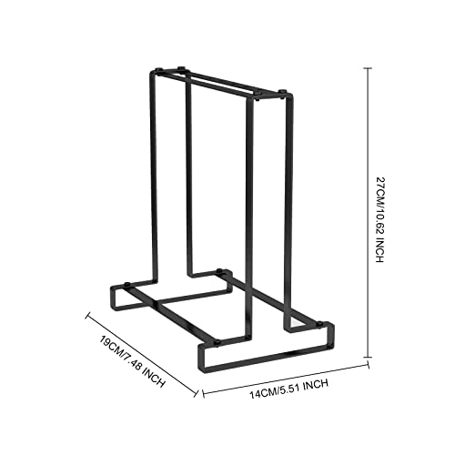 MISNODE Clothes Hanger Holder Hanger Organizer 7x6x11 inch Carbon Steel Hanger Storage Hanger Rack Hanger Caddy for Laundry Dry Cleaning Room