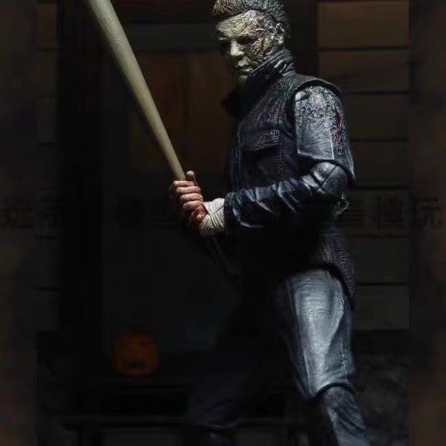 JESSIEJIE 2023 New VersionHollywood Movie Killer Action Figure (3rd Generation) Halloween Horror Figure Inch
