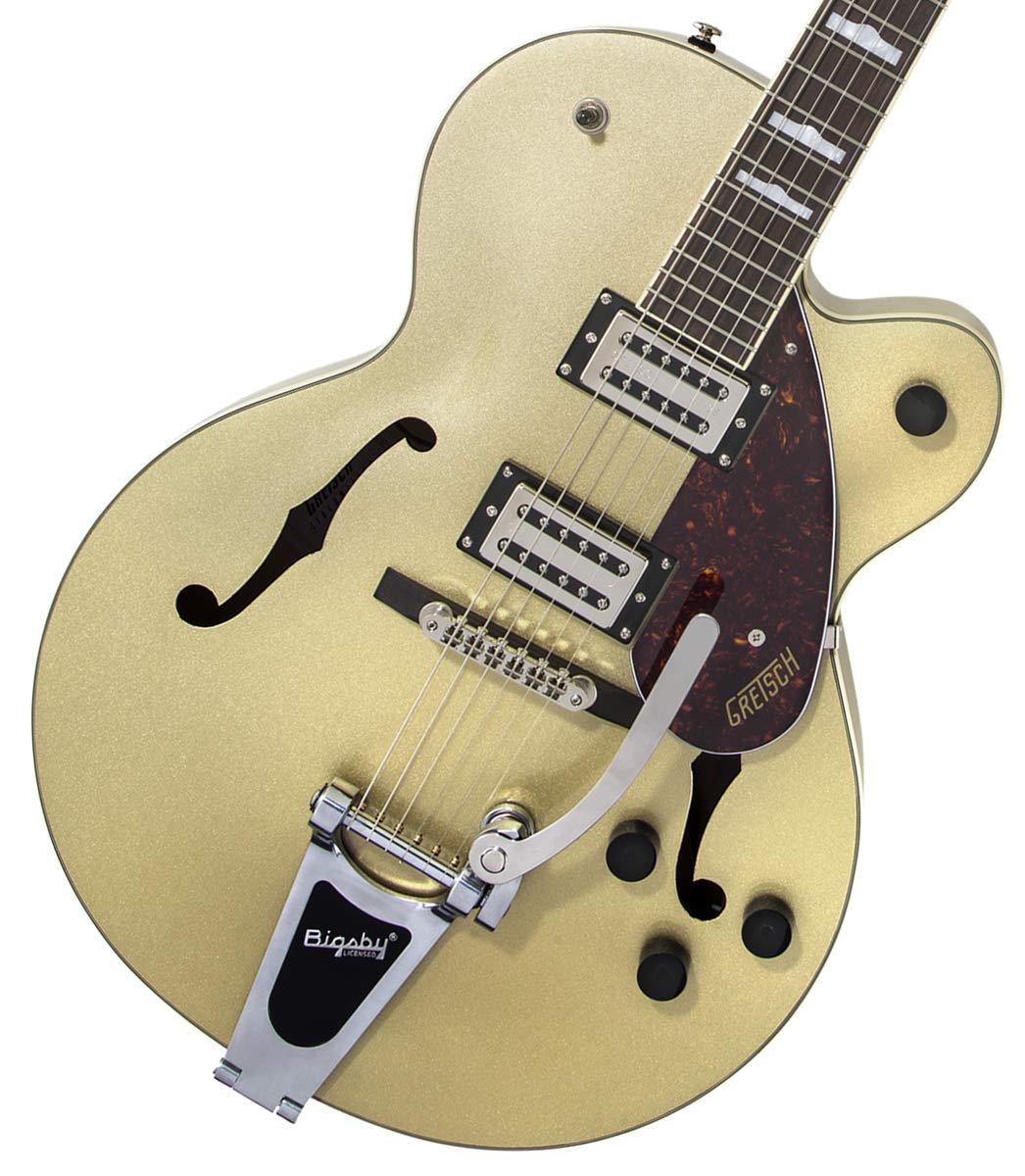 Gretsch G2420T Streamliner Hollow Body Golddust w/Bigsby & Broad'Tron Pickups