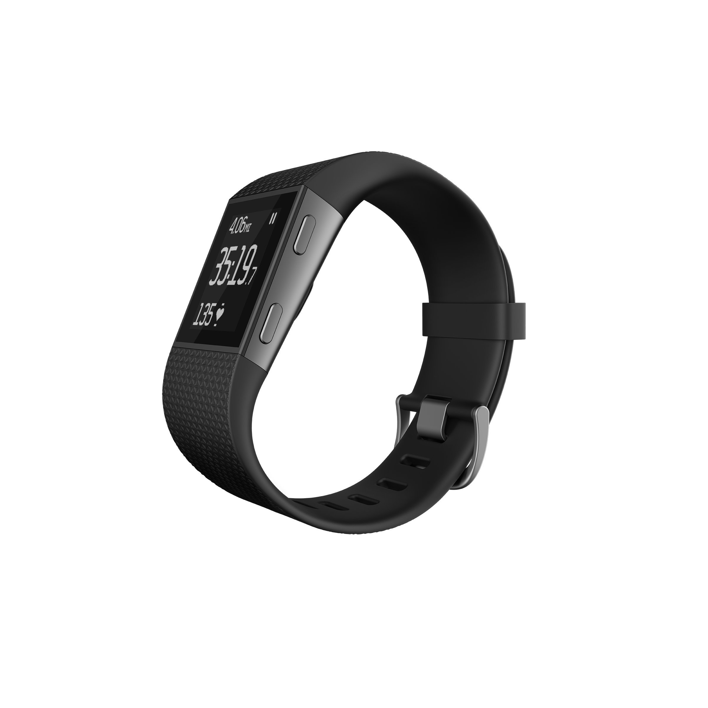 Fitbit Surge Fitness Superwatch, Black, Large (International Version)