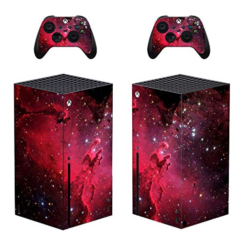 FELIPE SEIJI KUBA Xbox Series X Skin Set Vinyl Decal Skin Stickers Protective for Xbox Series X Console Kinect 2 Controllers - multi color