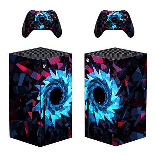 FELIPE SEIJI KUBA Xbox Series X Skin Set Vinyl Decal Skin Stickers Protective for Xbox Series X Console Kinect 2 Controllers - multi color