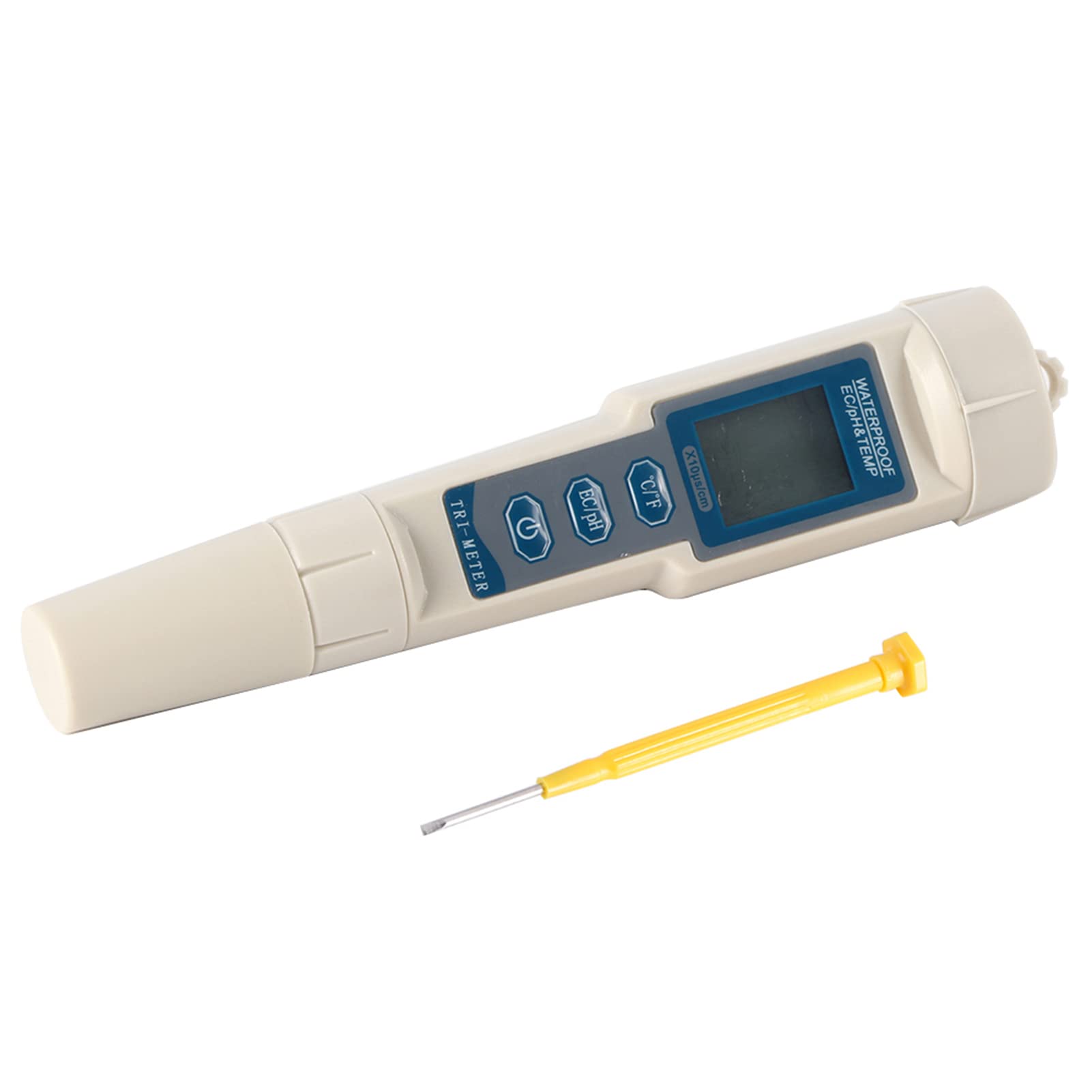 Hztyyier Digital Meter, 3 in 1 EC Temp Meter Water for Water Quality Monitor Tester