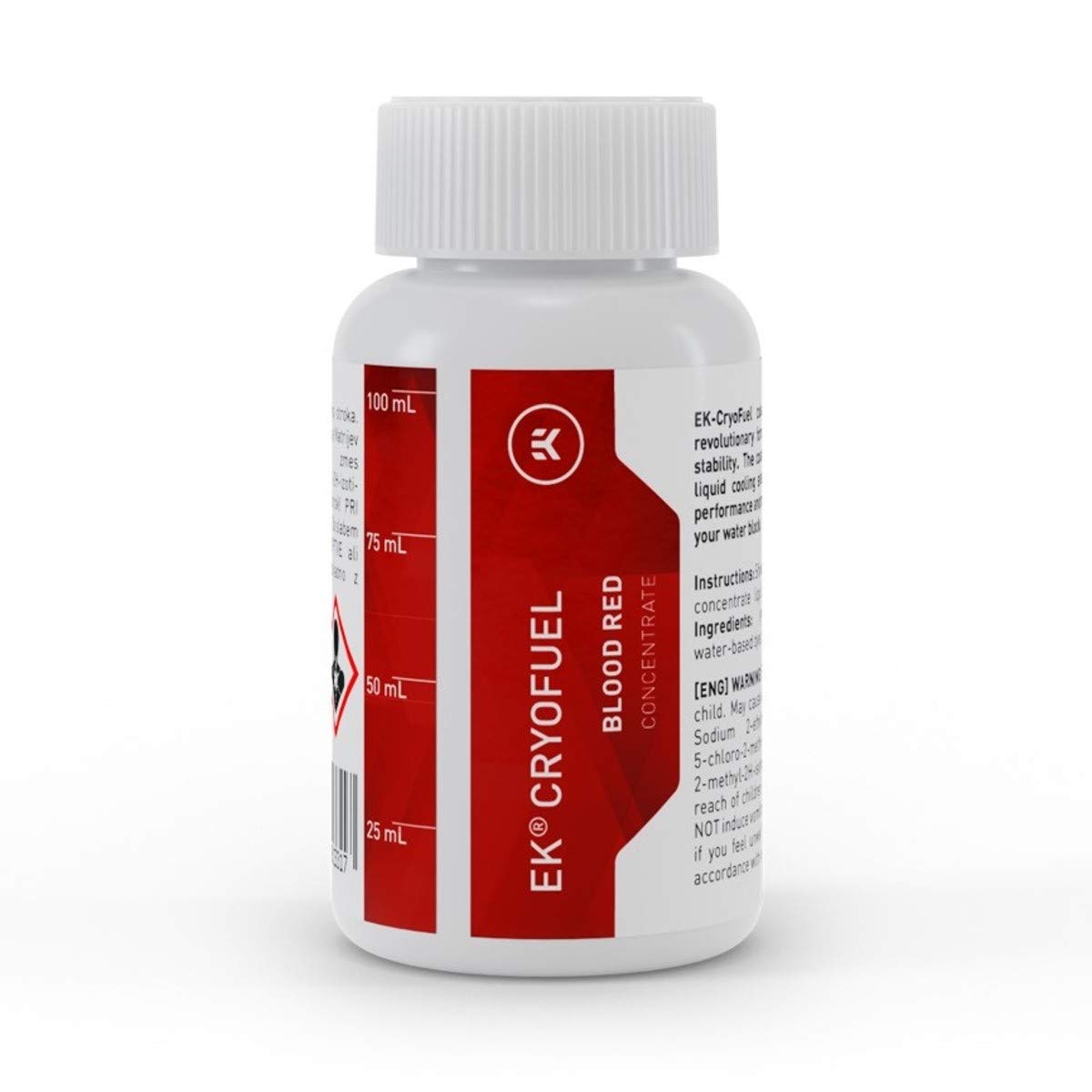 EKWB EK-CryoFuel Blood Red Concentrate, 100ml, PC Liquid Coolant, Water Coolant