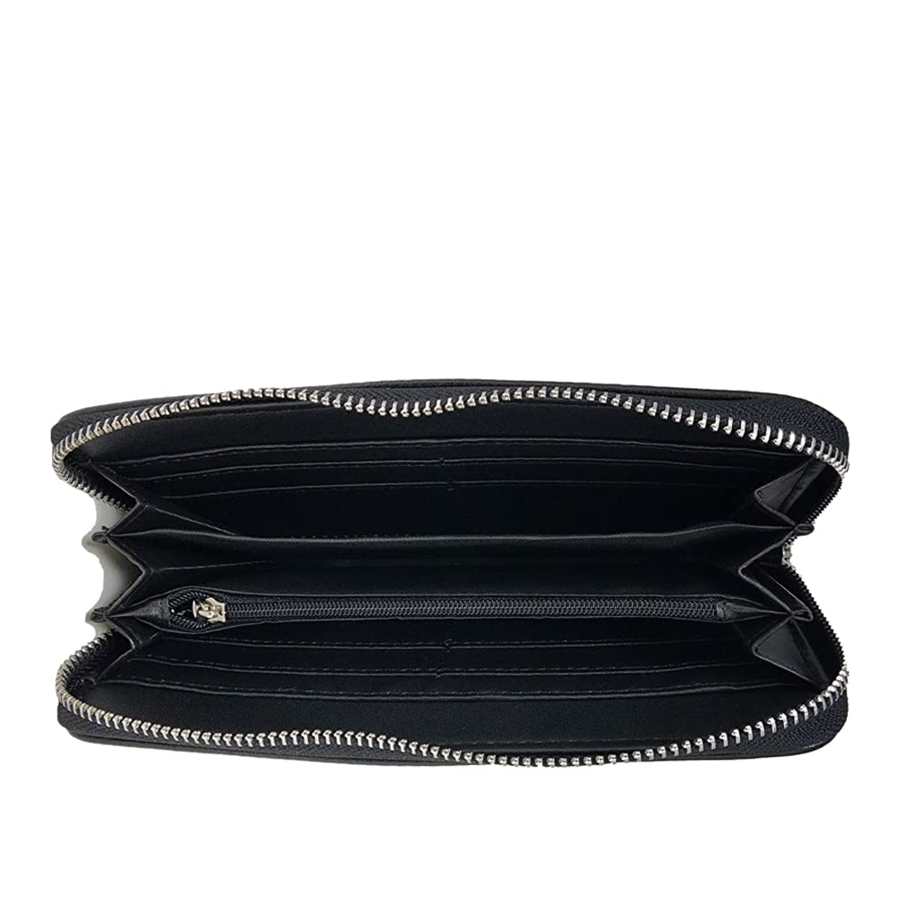 HANDBAG EXPRESS Womens Clutch Purses Accordion Wallet for Women Leather PU Credit Card Slots Case (7215-Gold)