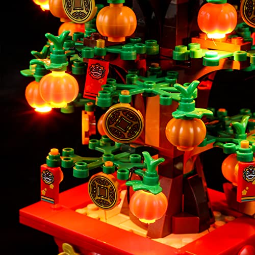 LIGHTAILING Light for Lego- 40648 Money-Tree - Led Lighting Kit Compatible with Lego Building Blocks Model - NOT Included The Model Set