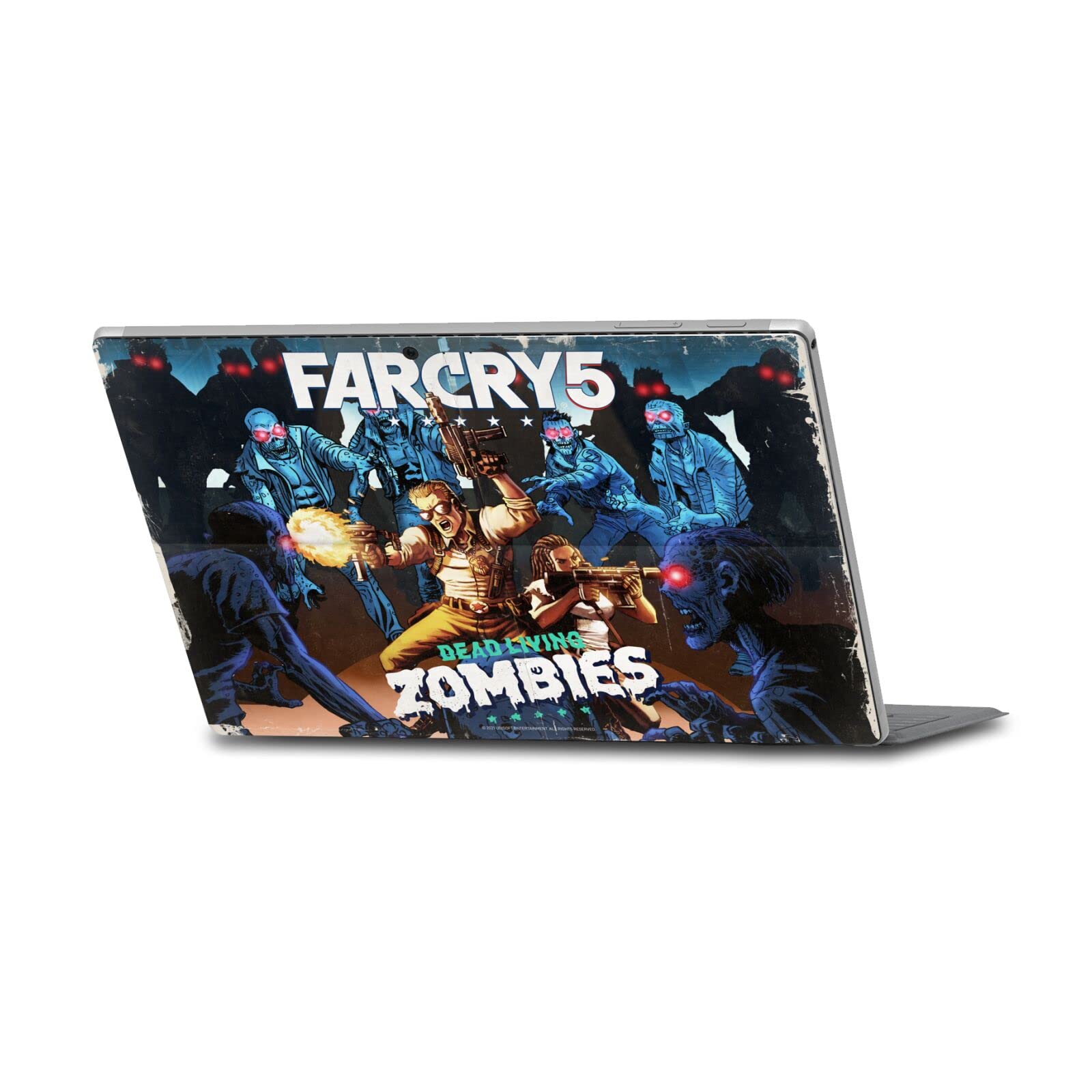 Head Case Designs Officially Licensed Far Cry Dead Living Zombies Arte Clave Matte Vinyl Sticker Skin Decal Cover Compatible with Microsoft Surface Pro 4/5/6