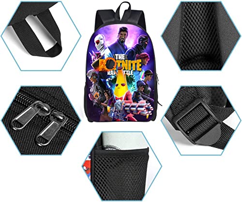 Szv Unisex Game Backpacks Anime Backpack Cosplay 3d Printing Travel Bag Large Lightweight Sports Daypacks D-One Size