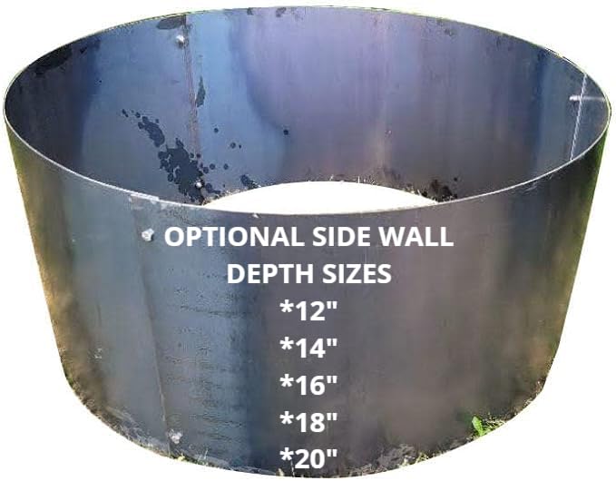 Higley Welding Steel Fire Pit Ring Liner 60" x 14"