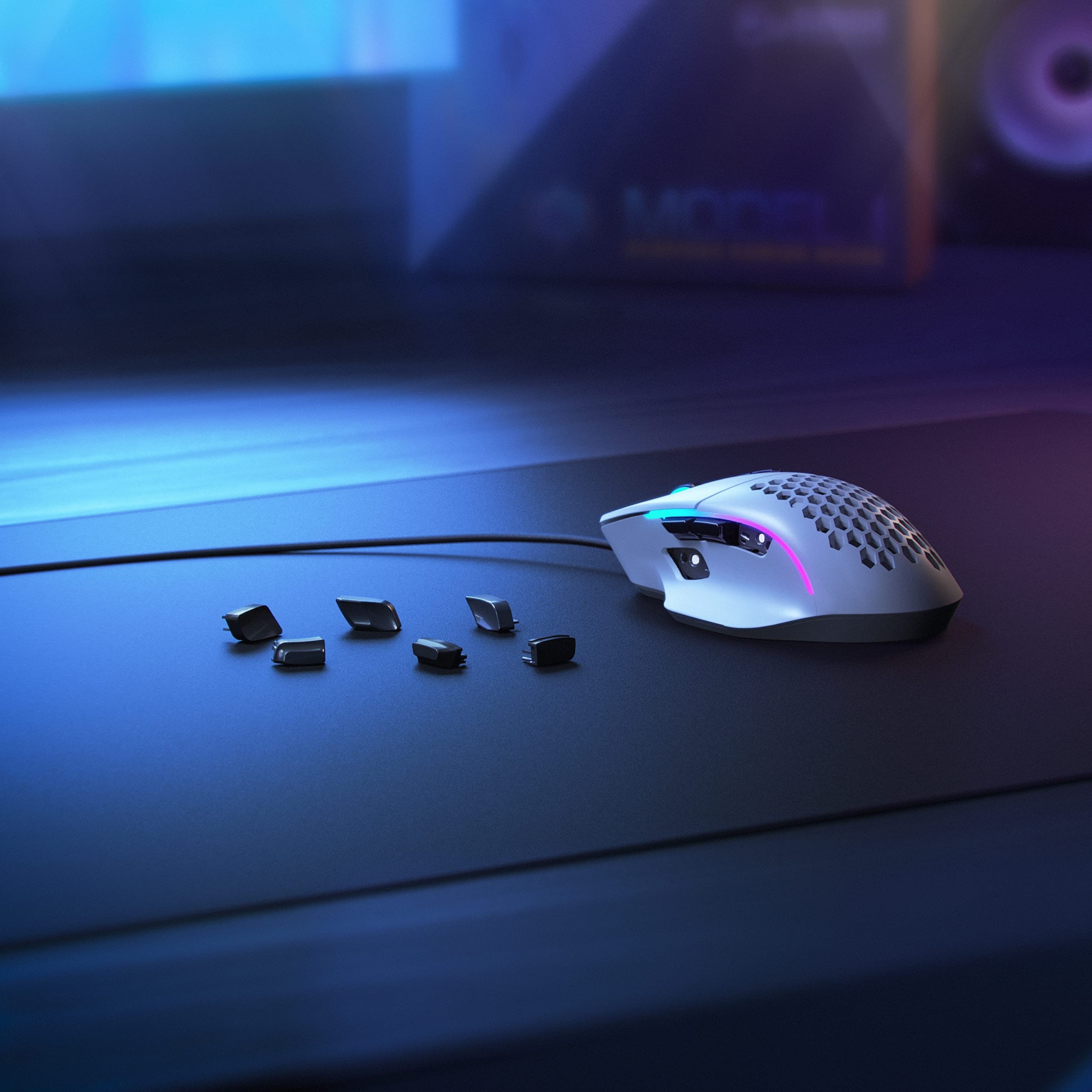 Glorious Model I Ergonomic Matte Black Gaming Mouse - 9 Programmable Buttons (Renewed)