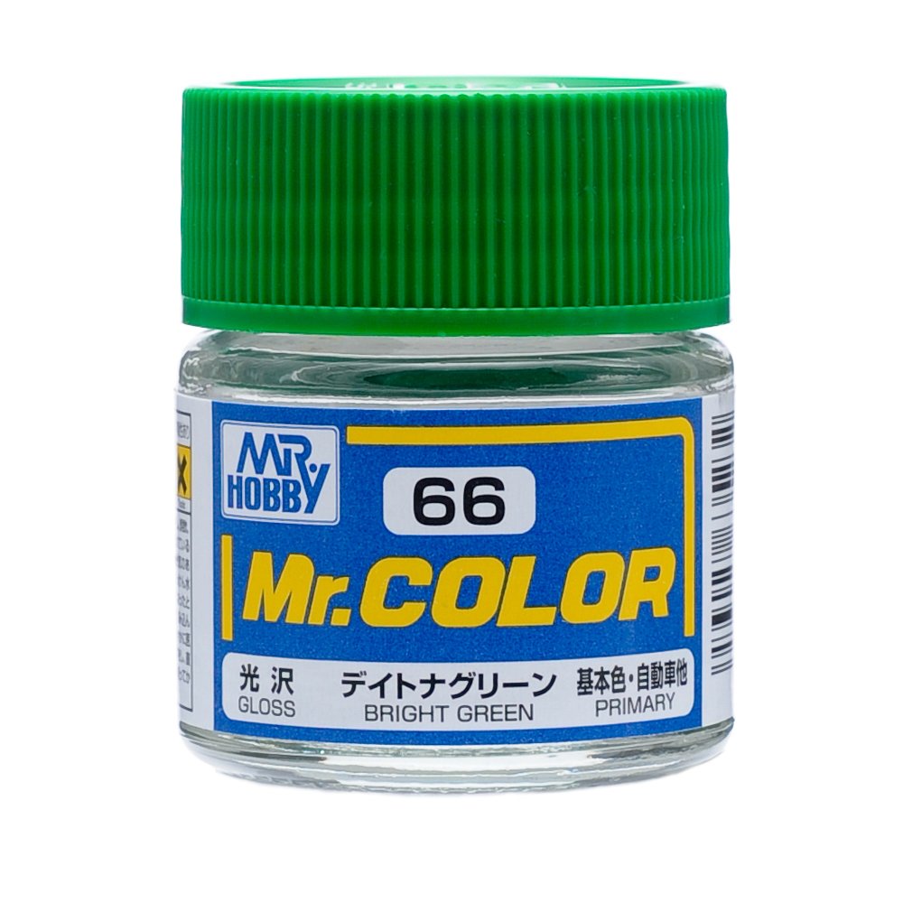 GSI Creos C66 Gloss Bright Green 10ml, GSI Mr. Color, Red Madder