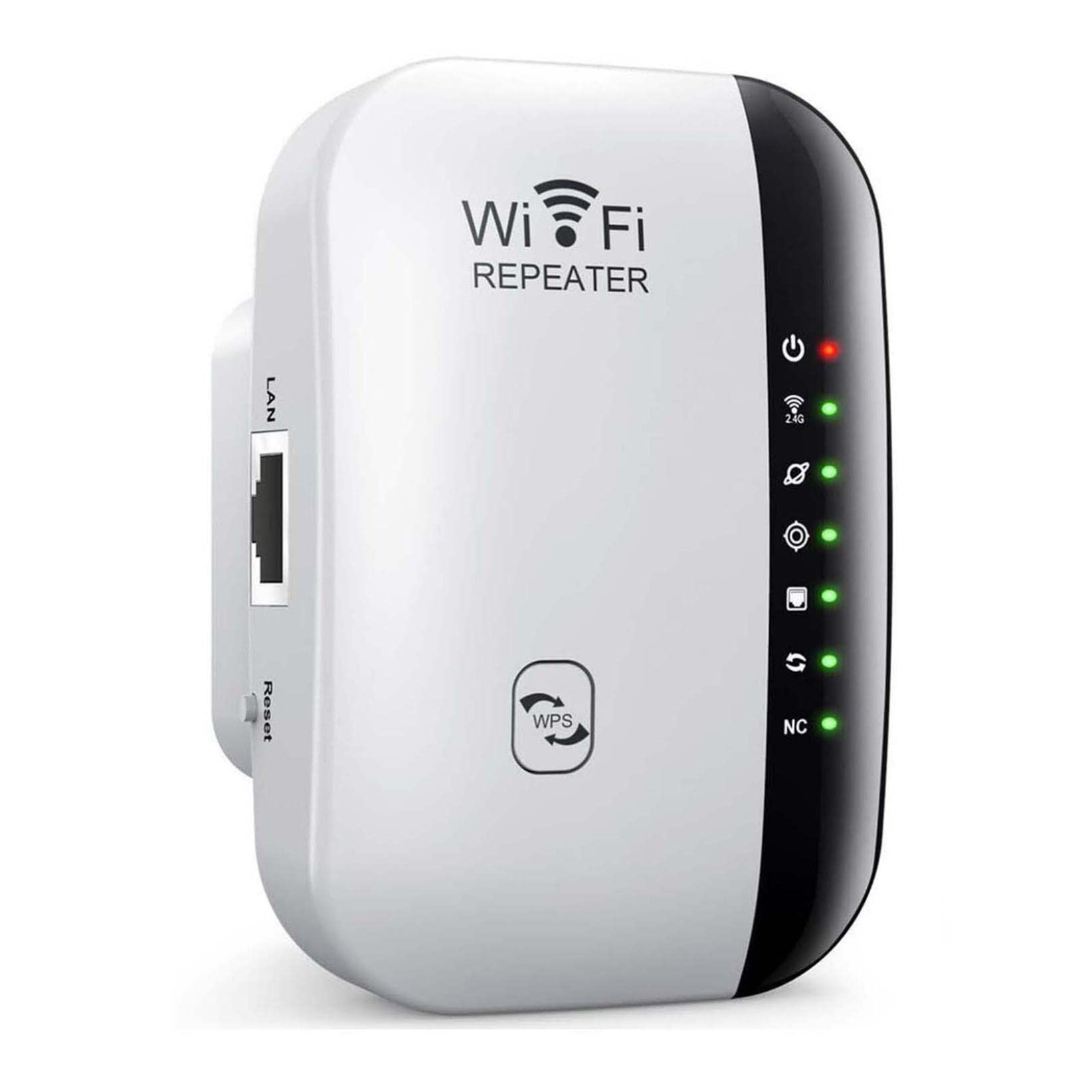 Hopeg 300Mbps WiFi Extender WiFi Repeater, Mini Internet Booster for Home, Wireless Internet Repeater and Signal Amplifier, Support More Devices Basic Internet Applications
