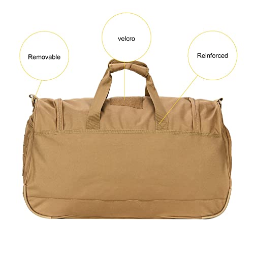 Tactical Military Duffle Bag Gym Bag Travel Sports Bag Outdoor Small Duffel Bag for Men