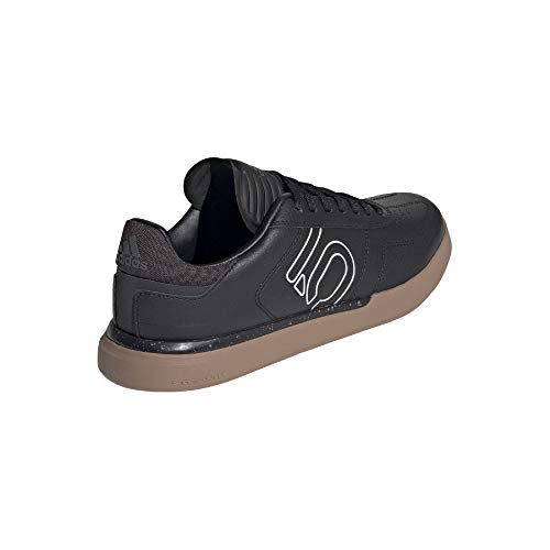 Five Ten Adidas Women's Sleuth DLX Pu Mountain Bike Shoe, Black/Grey Two/Gum - 10.5