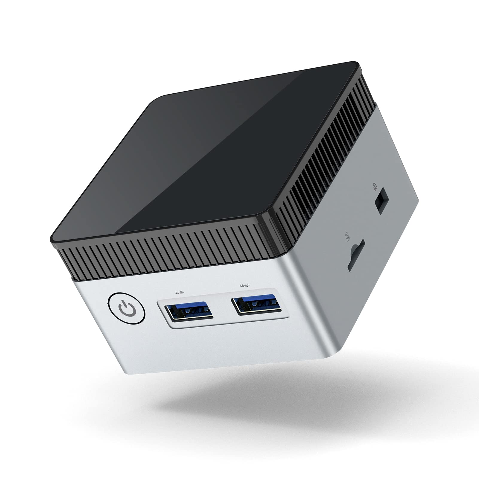Mini PC Pro Computers with Intel 11th Gen 4 Cores N5105 8GB DDR4+256GB SSD, Portable Mini Desktop Computer Support Dual HDMI 4K /USB 3.0/Gigabit Ethernet/WiFi/BT4.2