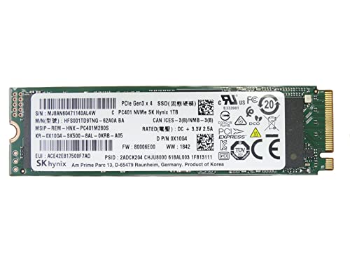 METservers DC P4510 Series 1TB NVMe PCI Express 3.0 x4 2.5'' SSD FJ9YX (Renewed)