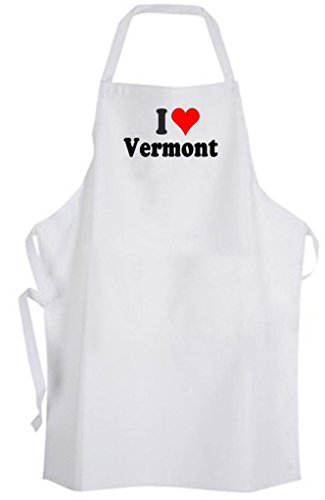 I Love Vermont – Adult Size Apron