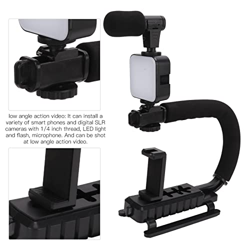 Handheld Video Camera Stabilizer, Anti Loose 1/4 inch Thread U Shape Camera Stabilizer for Outdoor for Shooting