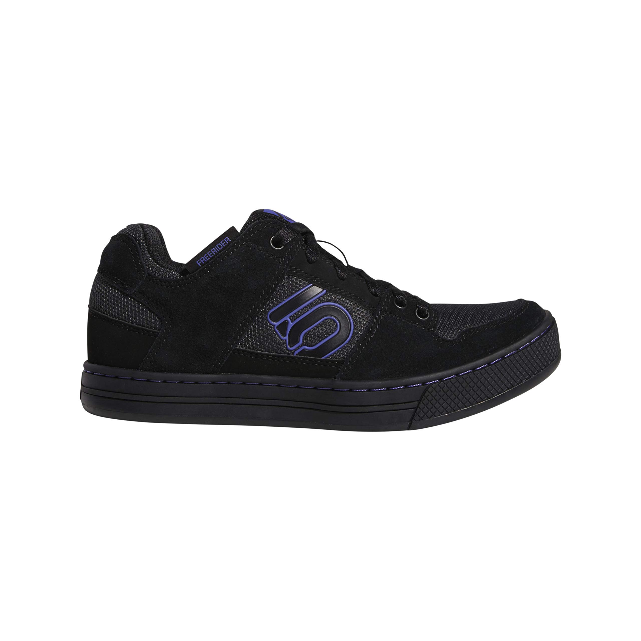 Five Ten Women's Freerider Mountain Bike Shoe, Carbon/Black/Purple - 10.5