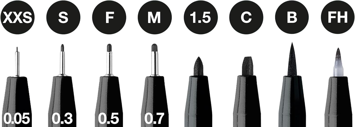 Faber Castell Pitt Black Ballpoint Pen, Black, Unisex