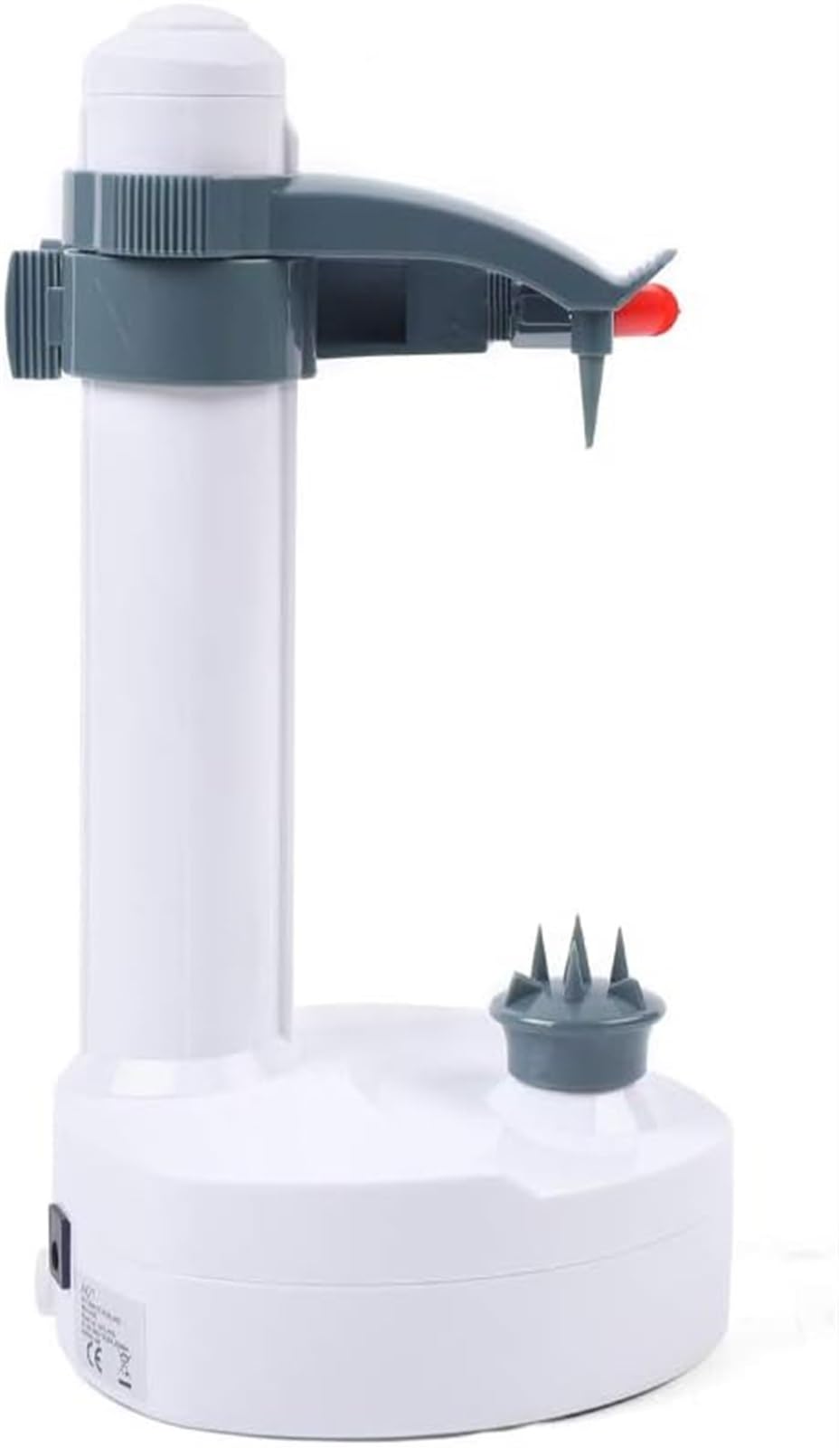 Electric Peeler, Multifunctional Automatic Potato Peeler Machine,Rotating Fruit Peeling Tool For Fruit Vegetables (Color : White)