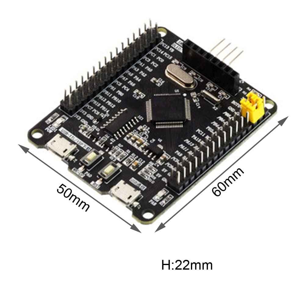 MiOYOOW STM32F103RCT6 Development Board, DC 2V-3.6V STM32 Learning Board 1.44 "LCD Display Screen with USB Cable