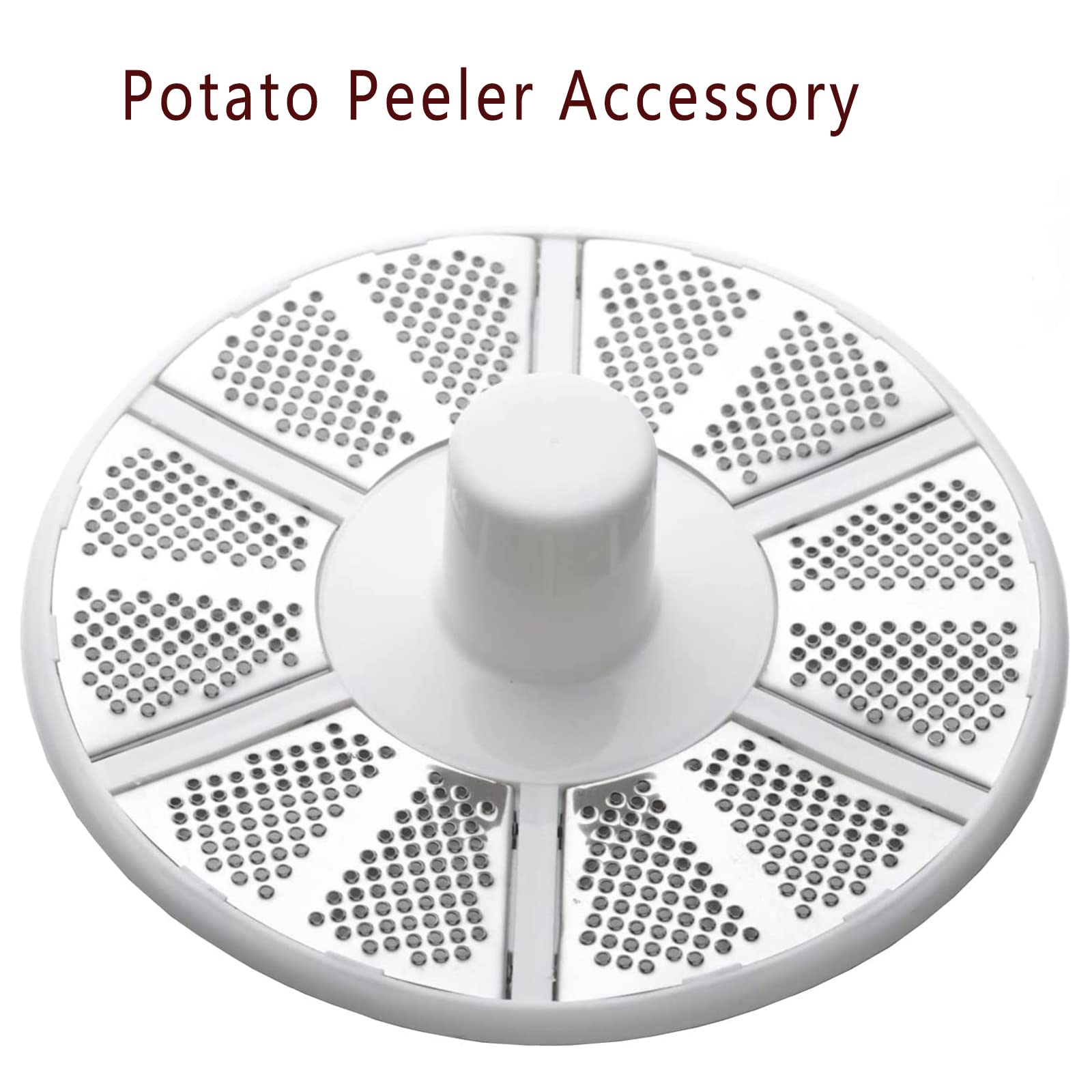 Electric Potato Peeler, Commercial Small Potato Peeling Machine, Vegetable Dehydrator, 1 kg Capacity, One-button Drive, Convenient and Fast, for Canteens, Hotels, Restaurants or Home Kitchen