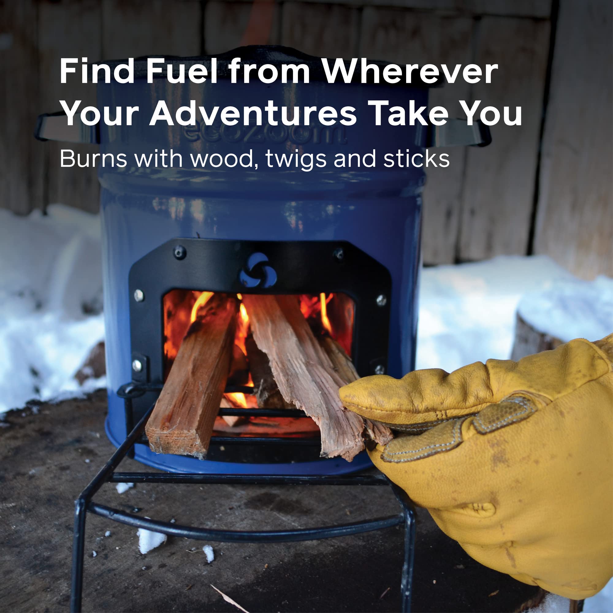 EcoZoom Rocket Stove Heavy Duty Portable Camp Stove for Outdoor Cooking, Dura (Wood Only)