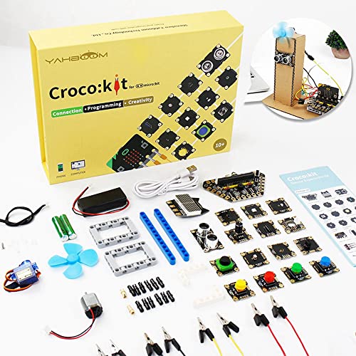 Pockety BBC 2.2V Free Kit Breadboard Power Supply LED Electronics Kit with Beginner Tutorial
