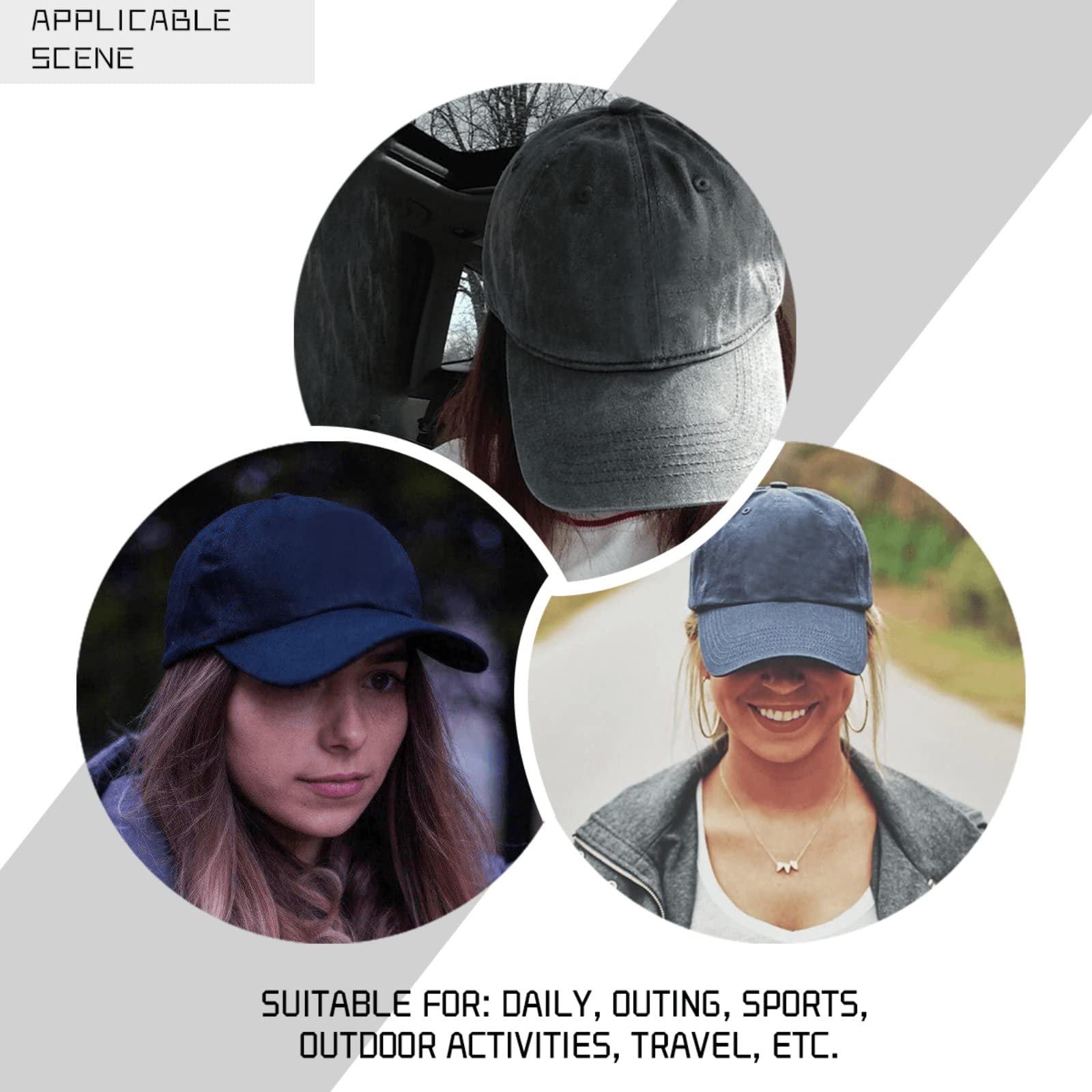 Generic Vote Hats Vote for Joe Not The Psycho Hats for Men Golf Retro Trucker Women Black Kawaii Hat Gift Hat Slogan, Navy Blue